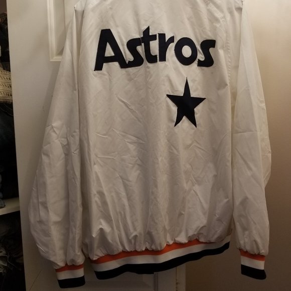 Nike | Jackets & Coats | Nike Baseball Retro Houston Astros Jacket ...
